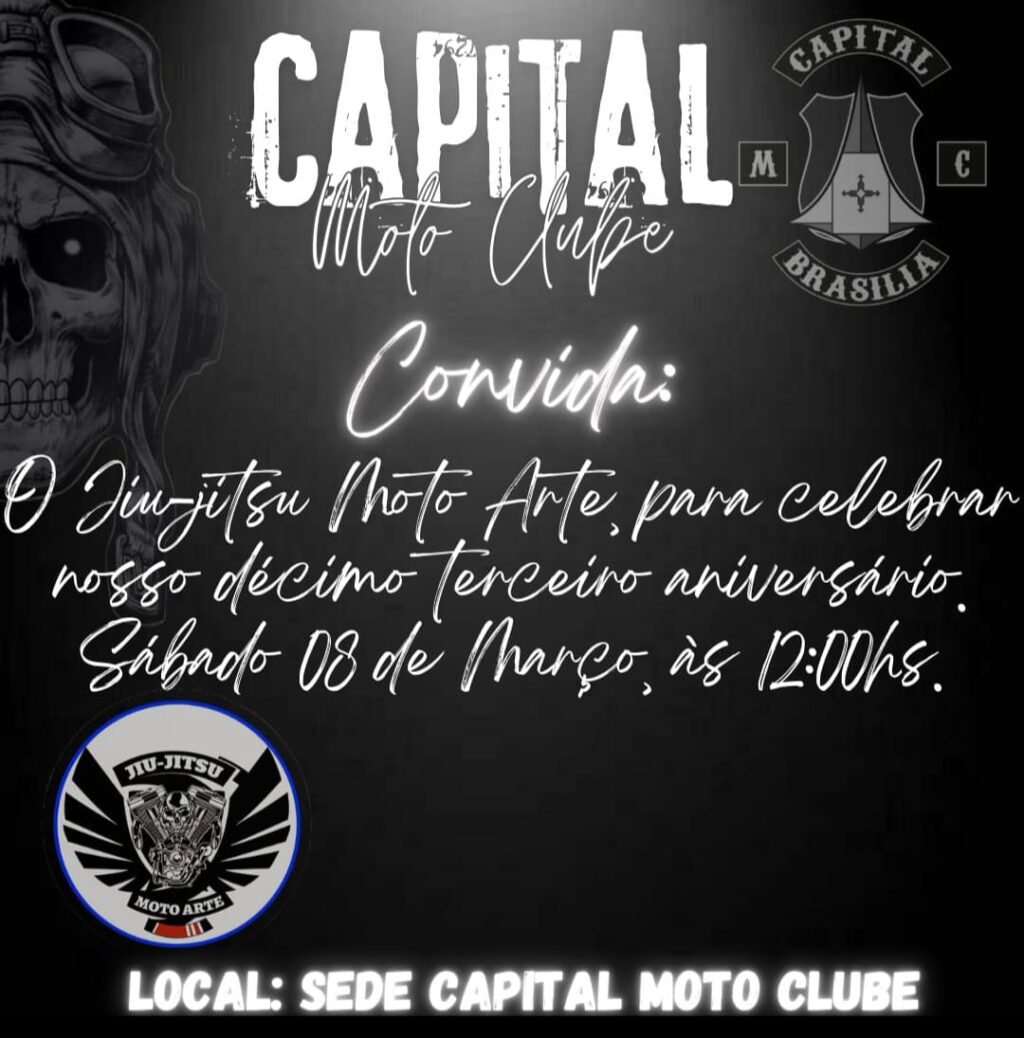 13 anos de Capital Moto Clube – Jiu-Jitsu Moto Arte